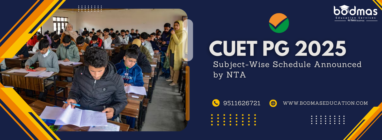 CUET PG 2025: Subject-Wise Exam Schedule Announced by NTA